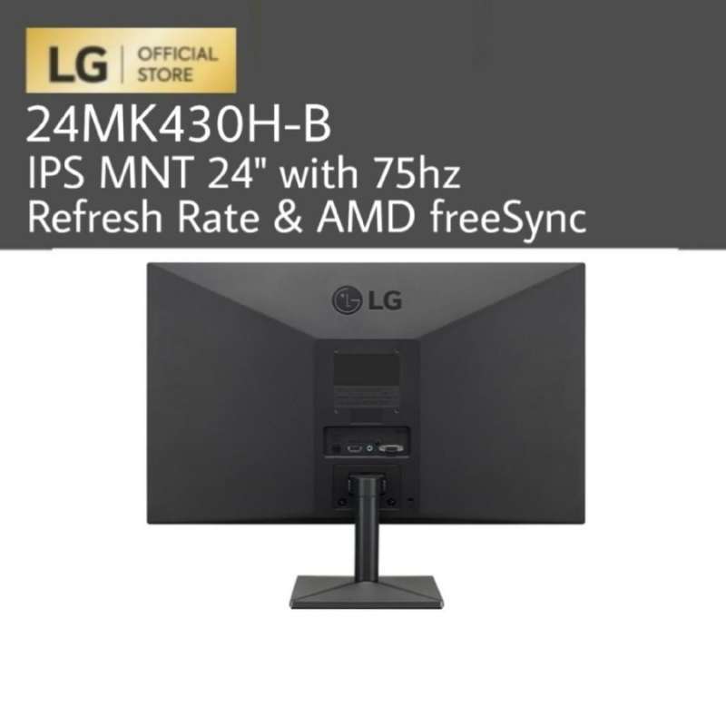 Jual Monitor Led Lg 24mk430 / 24mk430h-b Ips Full Hd 24 Vga Hdmi ...