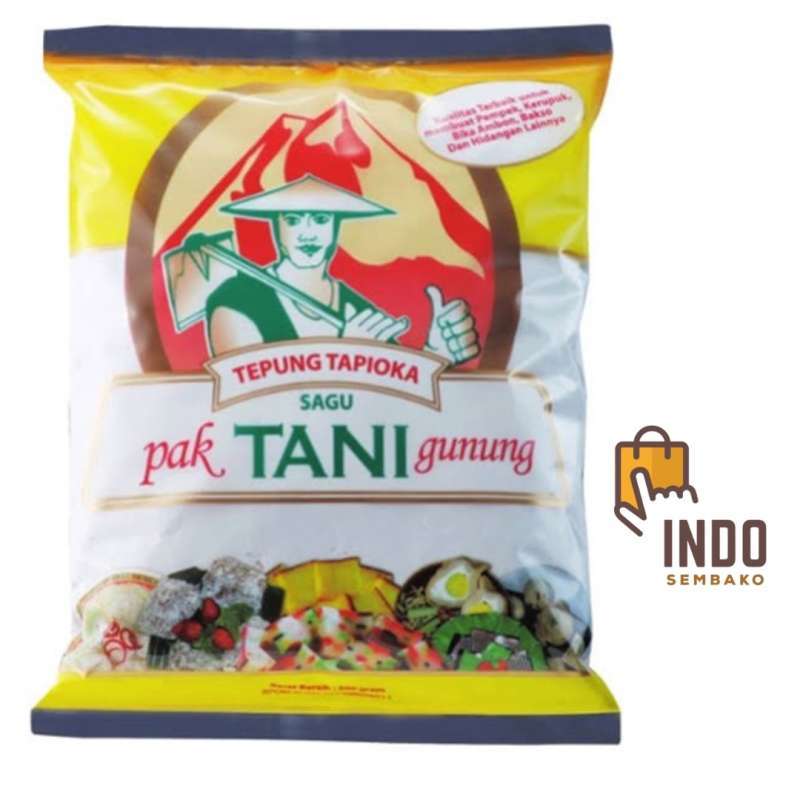 Jual Sagu Gunung Pak Tani dus 20 x 500g / Sagu Pak Tani gunung / Sagu ...