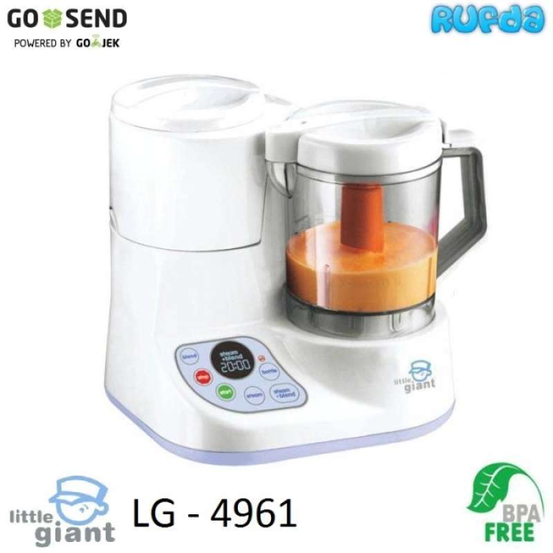 Promo Little Giant LG 4961 Green Baby Food Processor, Pengukus dan ...
