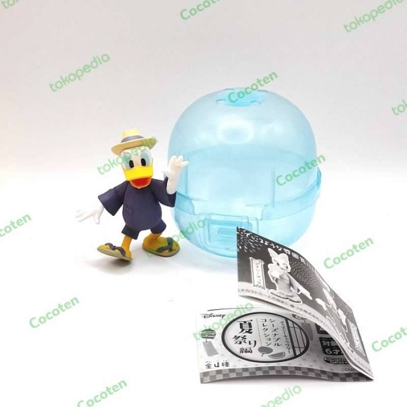Promo SET DONALD DUCK DAISY SUMMER FESTIVAL FIGURE GASHAPON DISNEY ...
