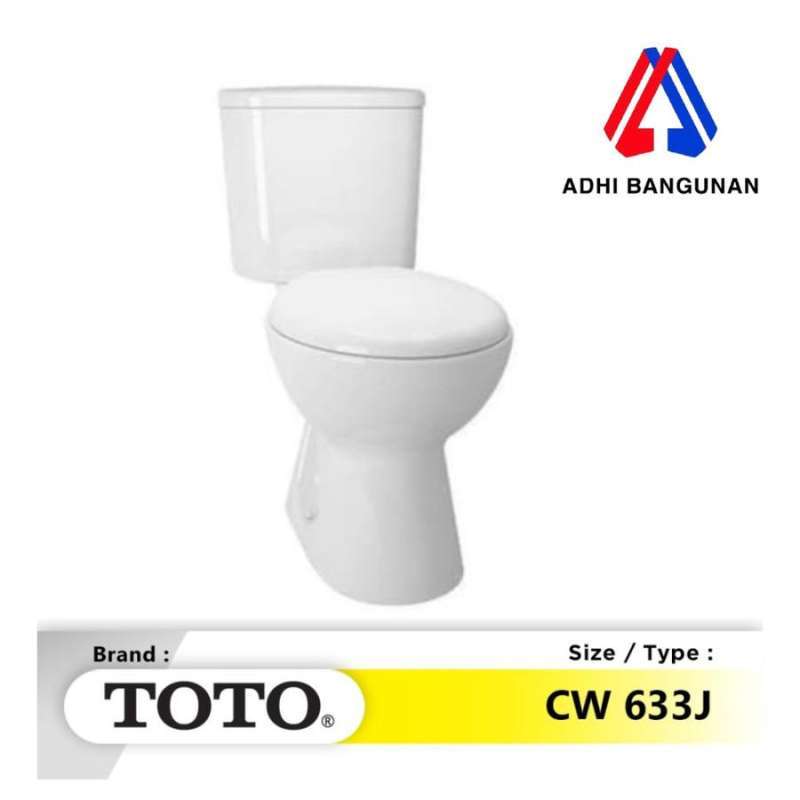 Jual Closet Duduk/monoblock Toto Cw633j (rough-in 22cm) Free Flex ...