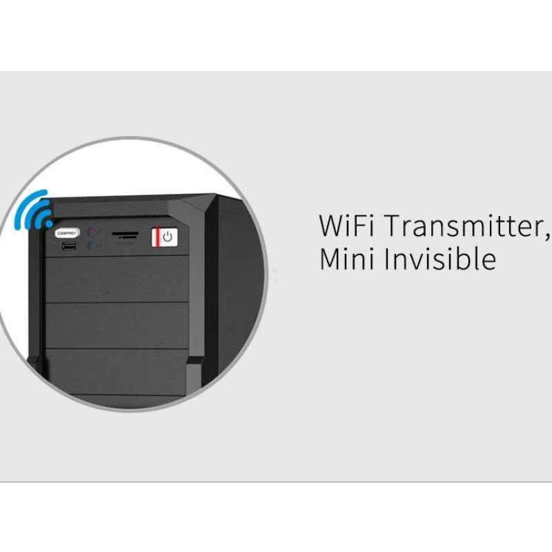 Promo Usb Wifi Adapter Wireless Transmitter Receiver Cf-wu810n Laptop ...