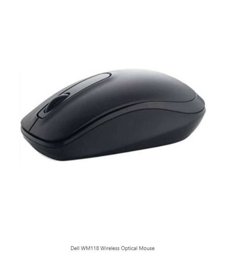 Promo 100% Produk Ori Dell Mouse Wm118 1000 Dpi Wireless Optical ...
