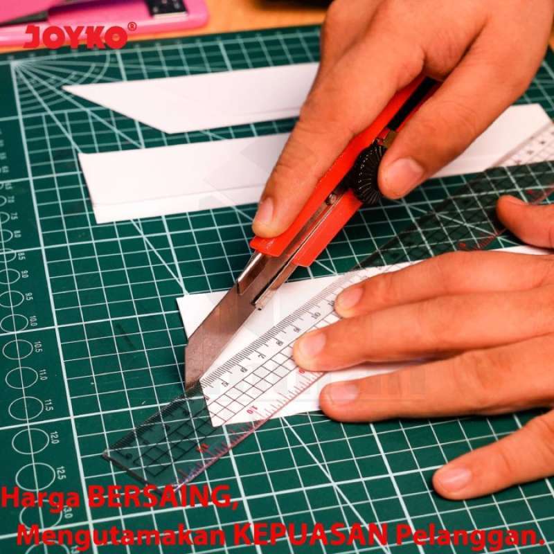 Jual Cutting Mat Joyko Ukuran A3 / Alas Potong Kertas / Cutter Hijau Cm ...