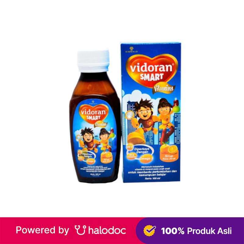 Jual Vidoran Smart Rasa Jeruk Sirup 100 Ml Di Seller Apotek Anhza ...