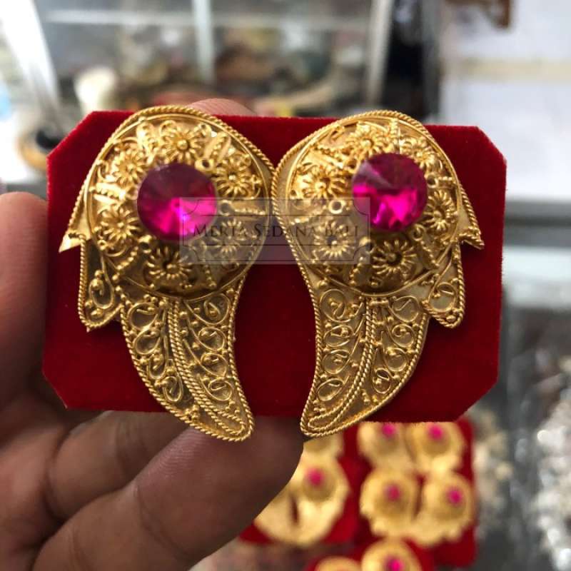 Jual Rumbing / Anting Tari Hiasan Telinga Pengantin Bali Di Seller ...