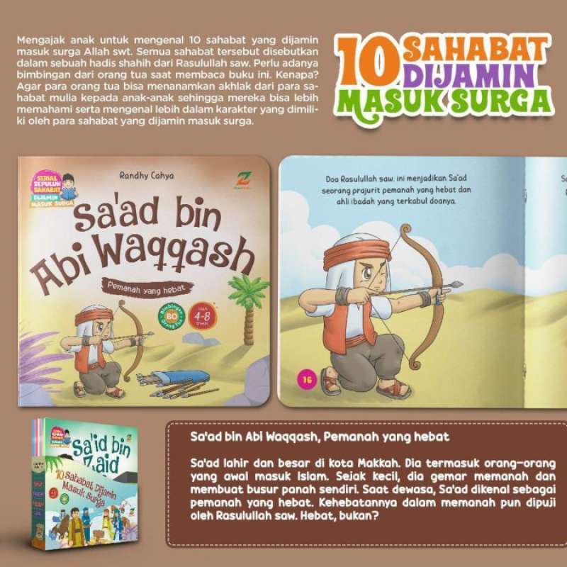 Promo Ori Promo Cerita Anak Muslim Paket Sepuluh Sahabat Dijamin Masuk ...