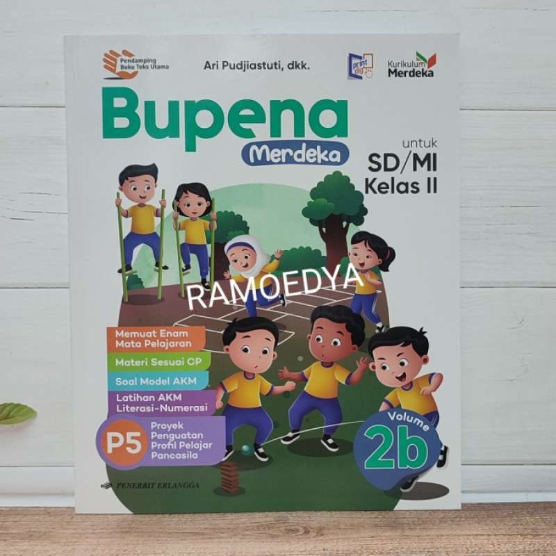 Promo Ori Buku Bupena Merdeka 2b Sd/mi Kelas Ii Kurikulum Merdeka ...