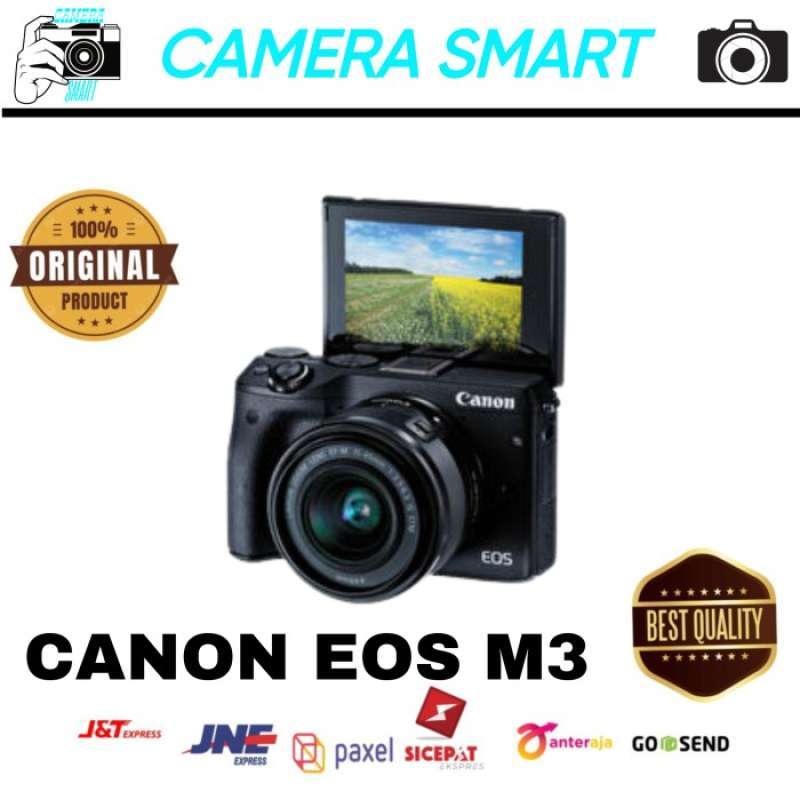 Promo Eos M3 Kit 15-45mm Less Camera Diskon 23% Di Seller Tuplens Store ...