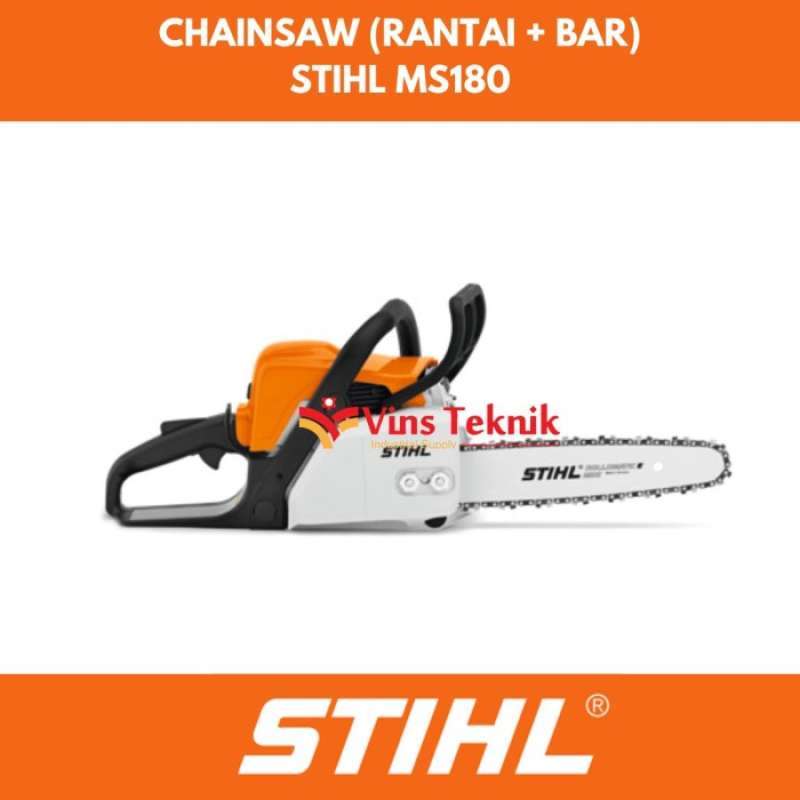 Promo Stihl Ms 180 Mesin Potong Kayu Gergaji Chain Saw Stihl Ms 180 16inch Diskon 23% Di Seller ...