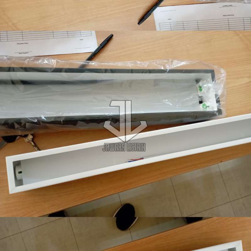 Jual Kap Lampu Gantung Led T8 Kantor 120cm 1x18w 2x18w Tl Linear ...