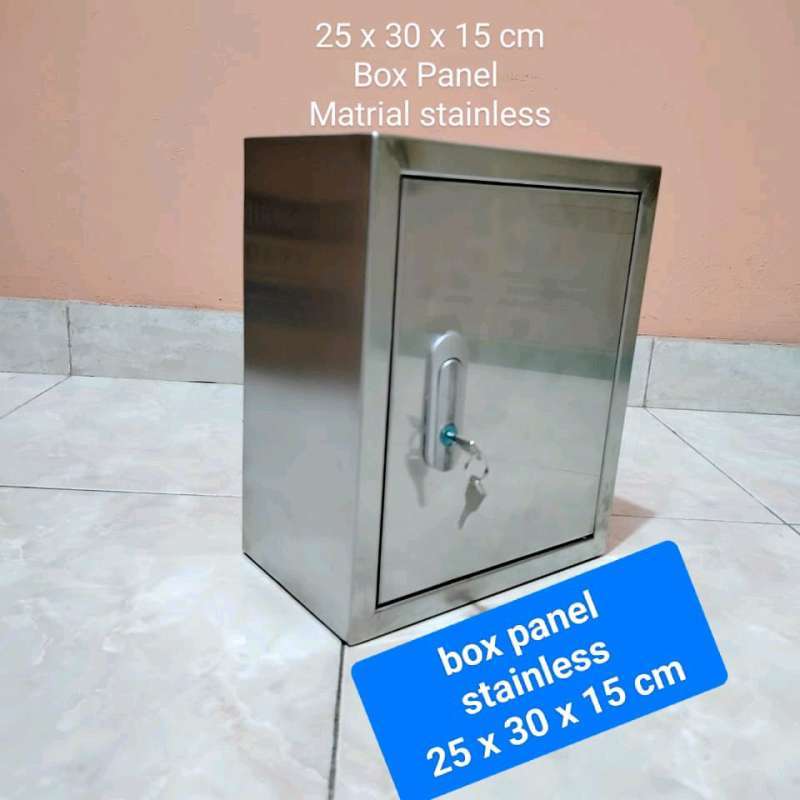 Jual Box Panel Listrik Indoor 25 X 30 X 15 Cm Material Stainless 304 Di ...
