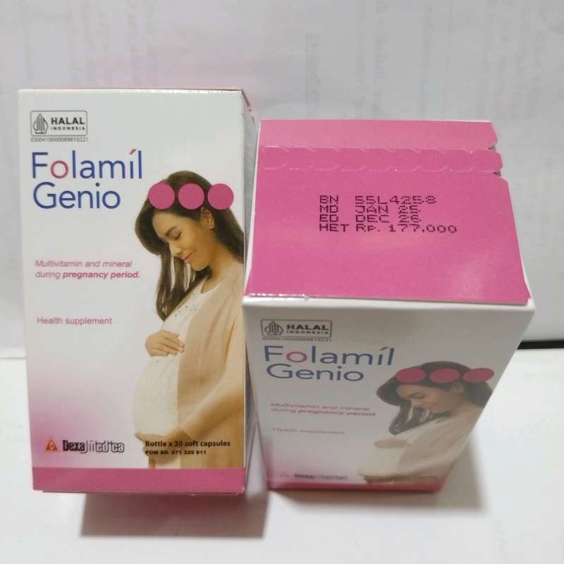 Jual Folamil Genio 30 Capsules Di Seller Muara Tanjung - Apotek Muara ...