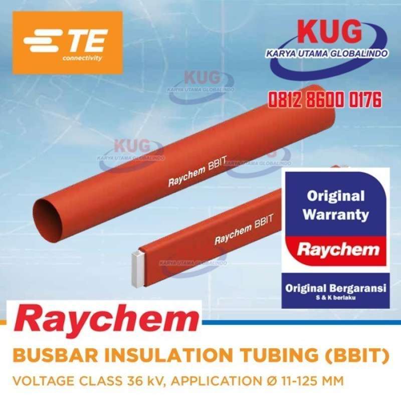 Promo Raychem BBIT 100/40 Heatshrink Busbar Insulation Tubing 36 kV ...