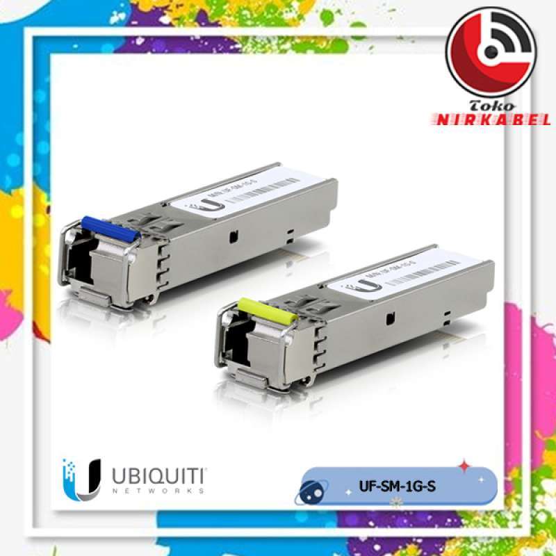 Promo Ubiquiti SFP UF-SM-1G-S Unifi Fiber Single Mode 1 Gbps BiDi ...