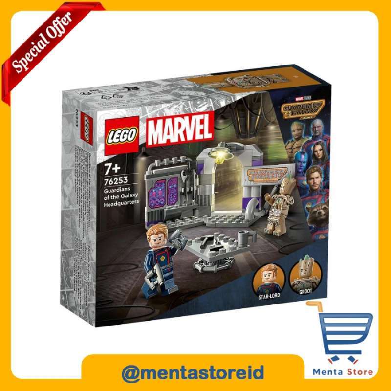 Promo Lego Marvel 76253 Guardians Of The Galaxy Headquarters Diskon 26% ...
