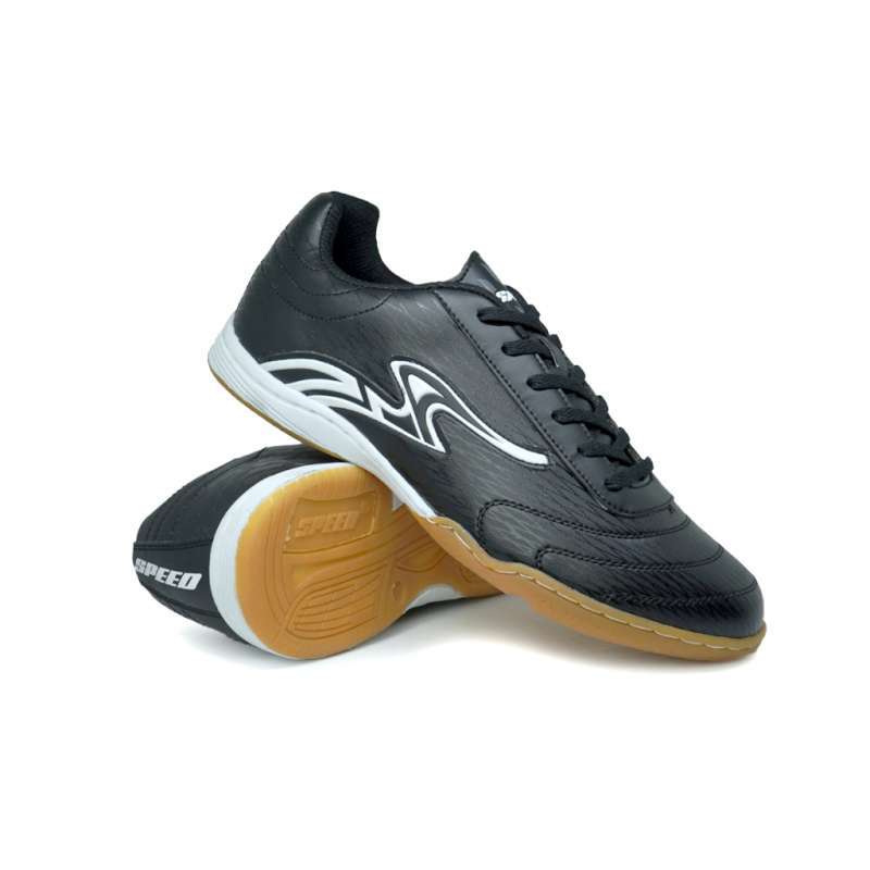 Promo Speed - Aksa Hitam Putih - Sepatu Futsal Olahraga Original 38-42 ...