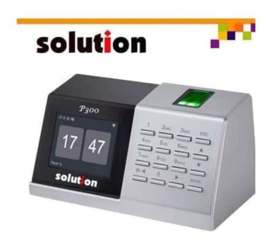 Promo Jual Mesin Absen Absensi Finger Print Sidik Jari Solution P300 P ...