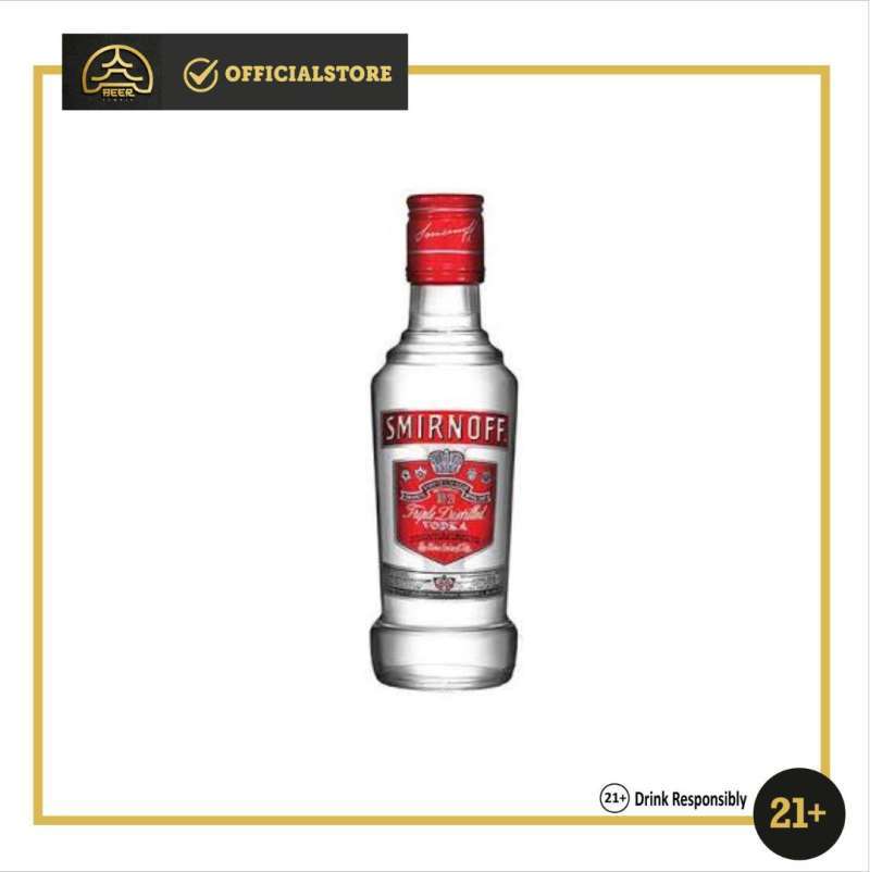 Jual Smirnoff Red Label Original Vodka 375ml di Seller Beer Temple ...