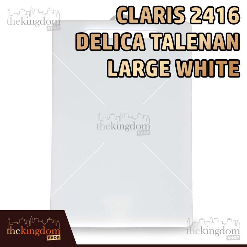 Jual Claris 2416 Delica Talenan White Chopping Board Plastik Tatakan ...