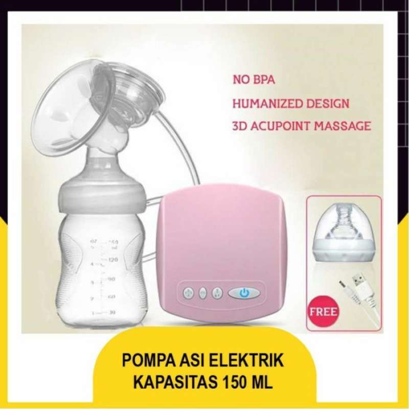Promo Pompa ASI Elektrik Portable tanpa kabel Single Electric Breast ...