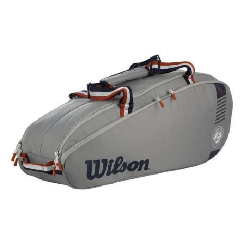 Jual Tas Tenis Wilson Team 6 Pack Roland Garros 2020/ Tennis Bag - Rg ...