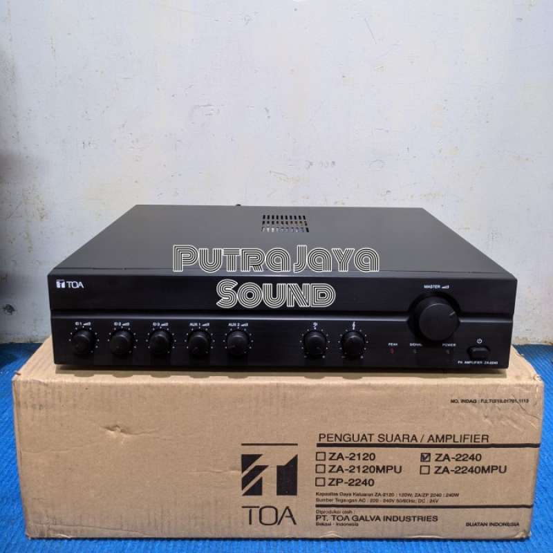 Promo Amplifier Toa Za-2240, Za 2240, Za2240 (240 Watt) Ampli Toa ...