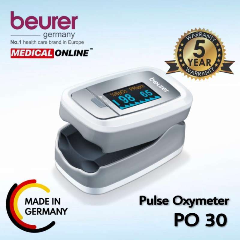 Promo Finger Pulse Oximeter Saturasi Oksigen Oxymeter Po-30 / Po30 ...