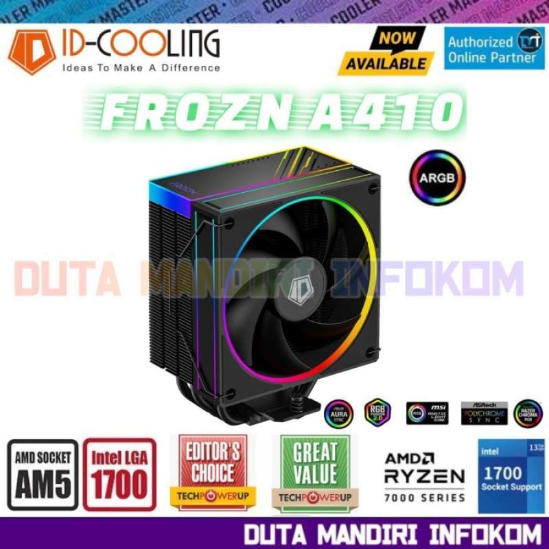 Jual Id Cooling Frozn A410 I Argb - High Performance Air Cpu Cooler Di Seller Velvet Store ...