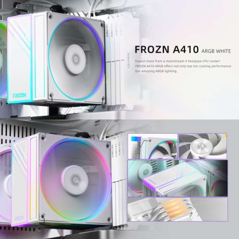 Jual Id Cooling Frozn A410 I Argb - High Performance Air Cpu Cooler Di Seller Velvet Store ...