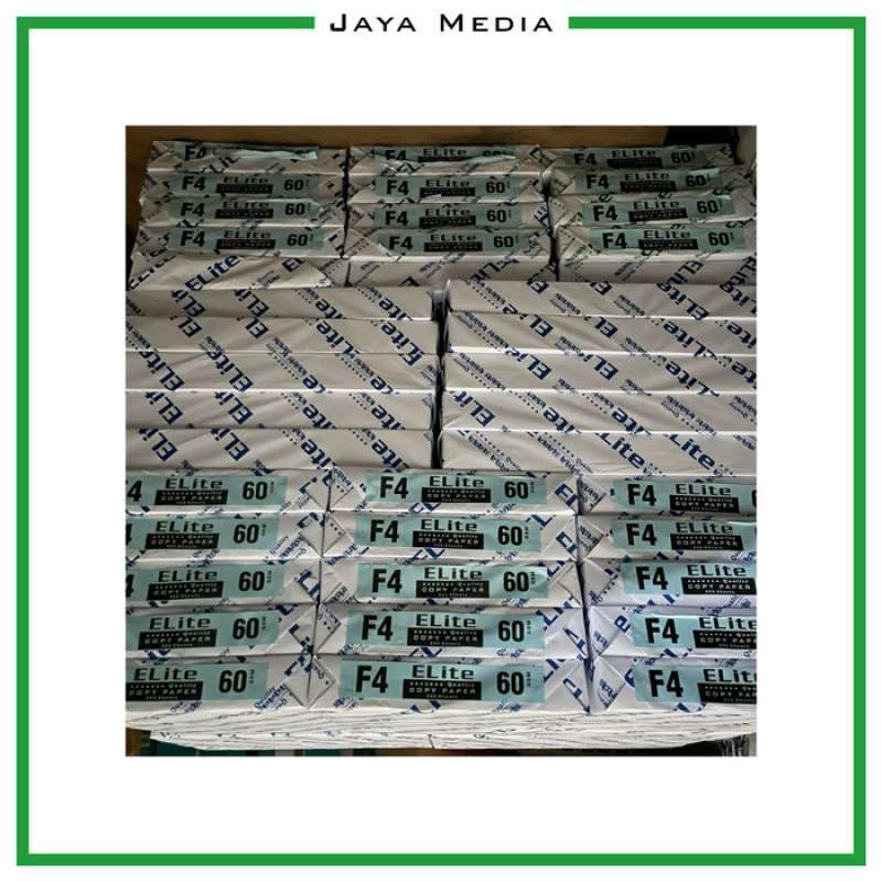 Jual Kertas Hvs Fotocopy Cetak Elite 60 70 80 100gr F4 Folio - 60gr ...