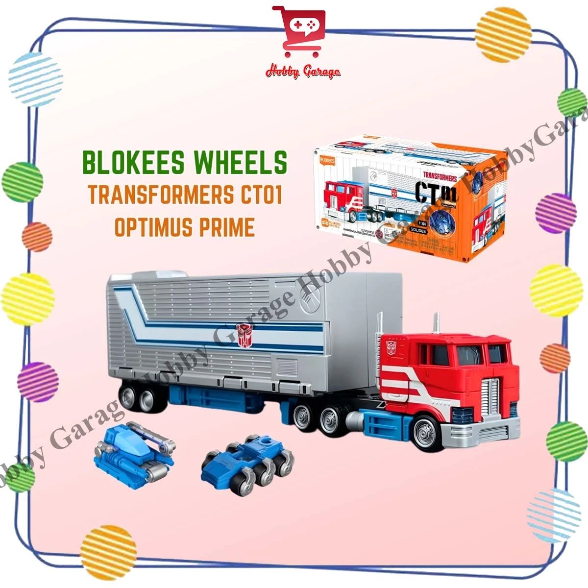 Promo Blokees Wheels Transformers Optimus Prime Original Licensed 75606 ...