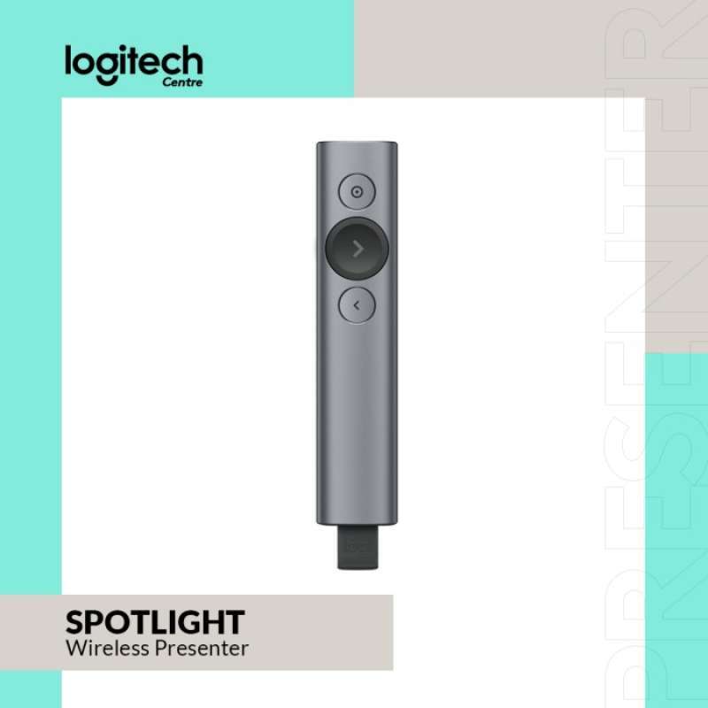 Jual Logitech Spotlight Wireless Presentation Remote - Presenter Logitech - Slate Di Seller ...