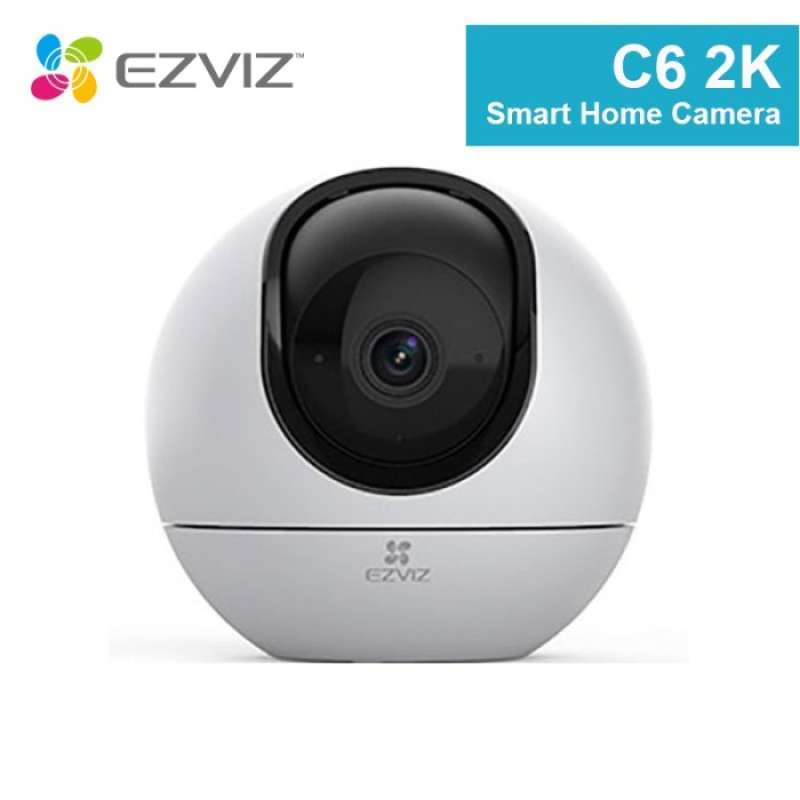 Promo EZVIZ C6 4MP 2K SMART WI-FI PAN TILT CAMERA SMART ZOOM TRACKING RESMI Diskon 23% di Seller ...