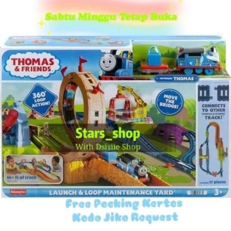 Promo Thomas & Friends Launch And Loop Maintenance yard Trackset ...