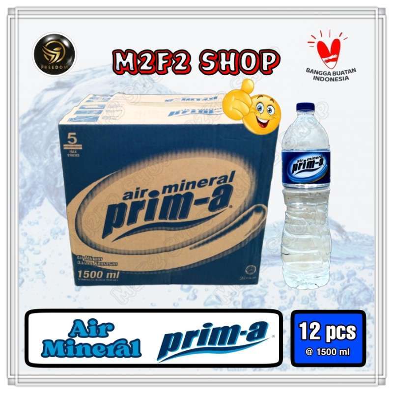 Promo Air Mineral Prima Botol Pet - 1500 ml (Kemasan Karton) Diskon 16% ...