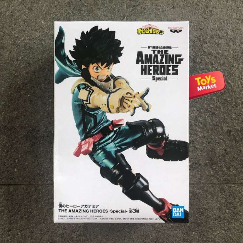 Promo BANPRESTO MHA The Amazing Heroes Special - Izuku Midoriya Diskon ...