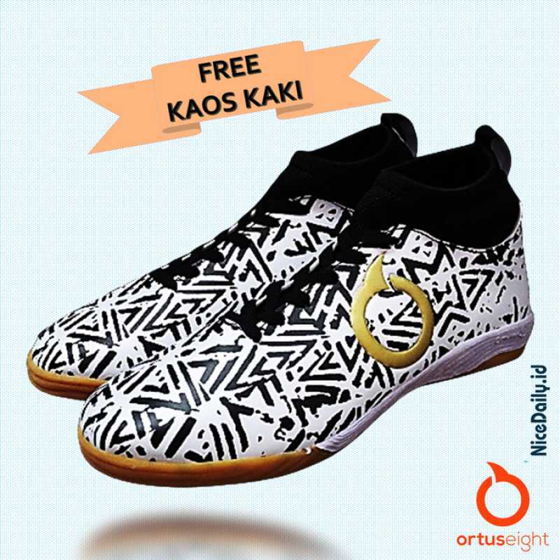 Jual Sepatu Futsal Premium Ortuseight Jogosala Shock Wave GK Edition ...