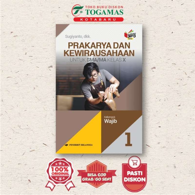 Jual Prakarya Dan Kewirausahaan Sma Kelas X, Xi, Xii - Sugiyanto ...