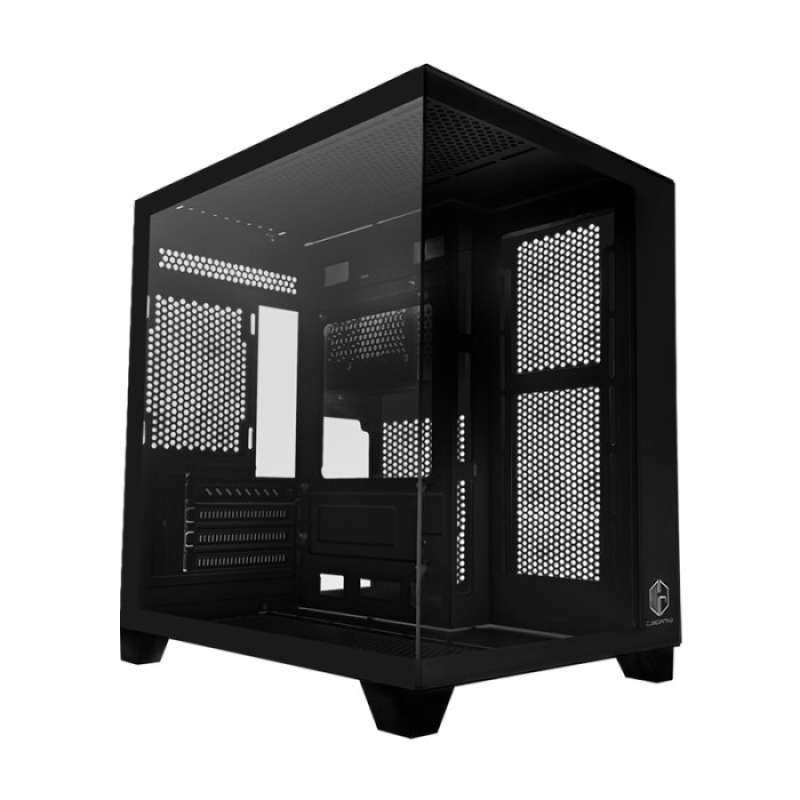 Jual Cube Gaming Shafel Lite Version - Matx Gaming Case - Tempered ...