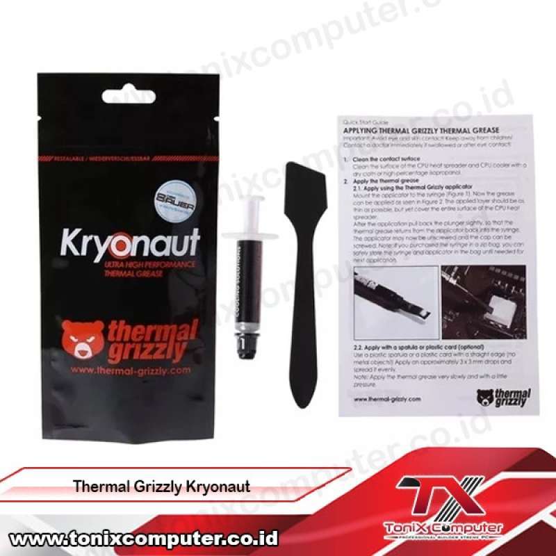 Jual Thermal Grizzly Kryonaut Thermal Paste 1 Gram Thermalpaste Di Seller Velvet Store ...