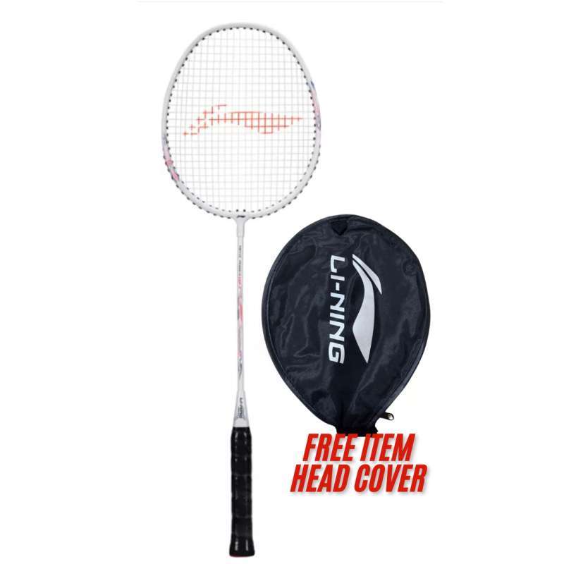 Promo Li-ning Badminton Racket Mega Power Mp 7 Aypu159-1 Pearl White ...