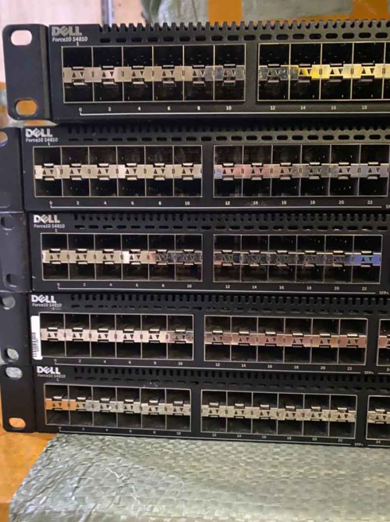 Promo Dell Switch Force 10 S 4810 / Force10 S4810 48 Port SFP+ QSFP ...