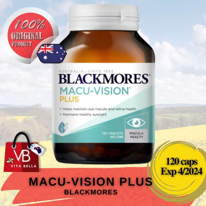 Jual Blackmores Macu Vision Plus 120 Tablets ORI AUSSIE di Seller ...