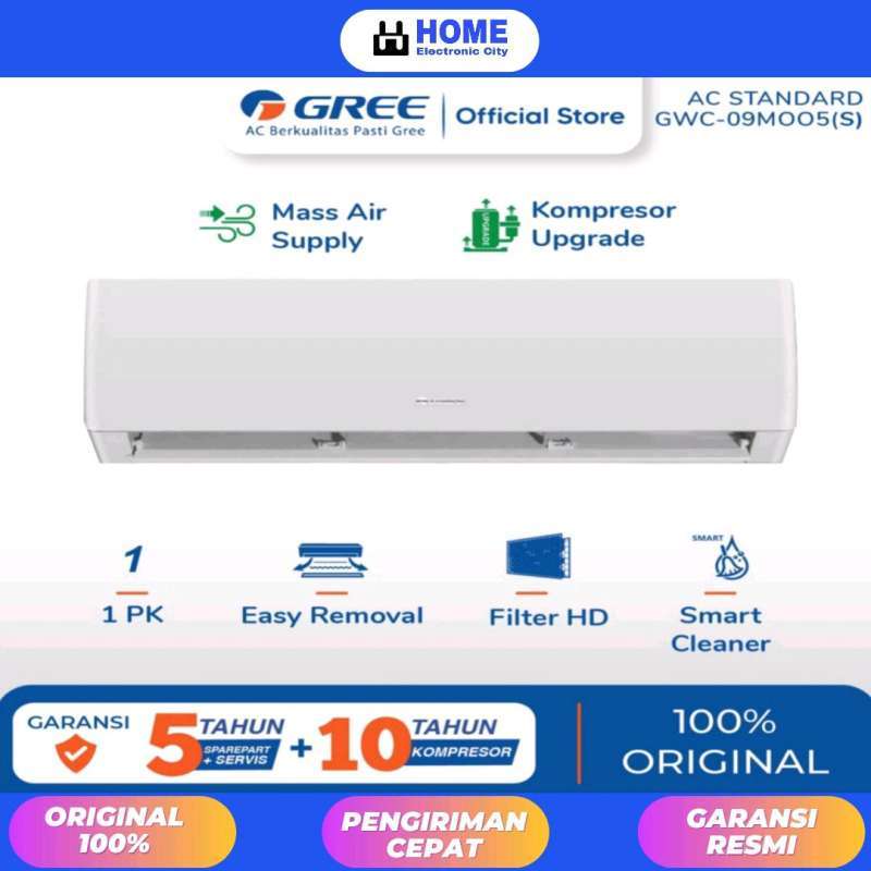 Jual Ac Gree 1 Pk Gwc-09moo5s 1 Pk R32 [indoor+outdoor Unit Only ...