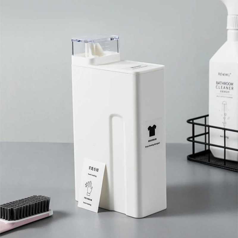 Jual Homey Wadah Botol Refill Deterjen Cair Laundry Softener 1l Di ...