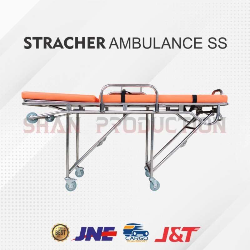 Promo Brankar Ambulance | Stretcher Tandu Dorong Ambulan Strecher ...