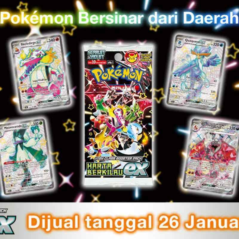 Jual Pokemon Tcg Harta Berkilau Indonesia Booster Box Sealed Di Seller Kingyo - Cengkareng Timur ...