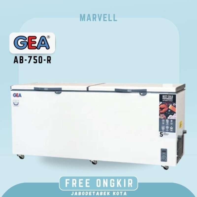 Promo Chest Freezer Gea Ab-750-r Kulkas Pembeku / Lemari Pendingin ...