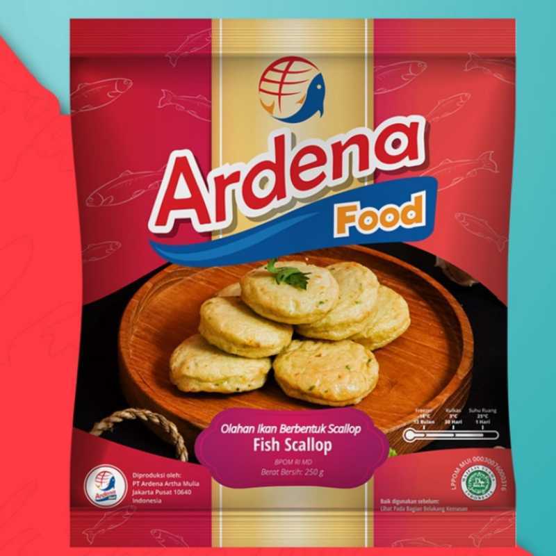 Jual Fish Scallop Ardena 500gr Ikan Olahan Di Seller Al Dien Mart ...